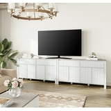 WAMPAT Living Room Sets, 1 Modern Coffee Table for Storage with Sliding ...