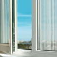 Adjustable Fiberglass Window Screen Mesh for Outdoor Areas (White, 48 x ...