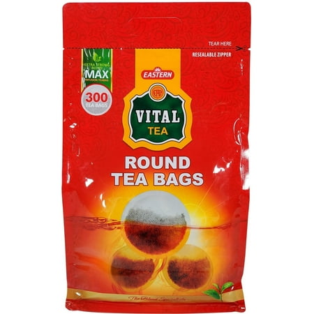 a2zchef Vital Tea - Tea Bags - Zip Pouch - Round Each [300 ct] - Walmart.ca