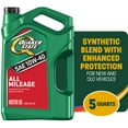 Quaker State All Mileage 10W-40 Motor Oil, 5 Quart - Walmart.com