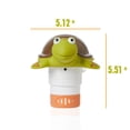 XY-WQ Turtle Chlorine Floater for 1" Tab Only, Mini Size Floating Pool ...