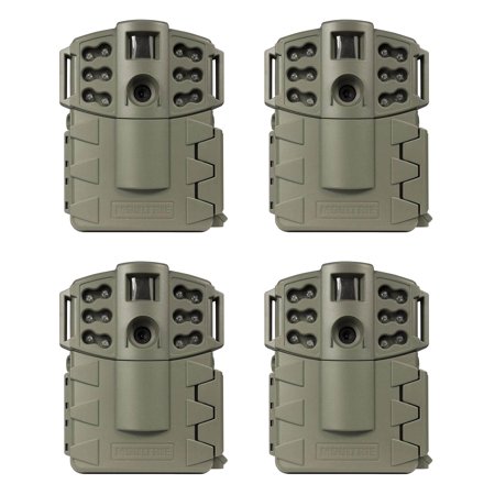 Moultrie GameSpy A-5 Gen2 5MP Low Glow Infrared Game Camera (4 Pack ...