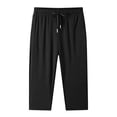 BADHUB Women's Oversize Ice Silk Pants High Elastic Waisted Pant ...