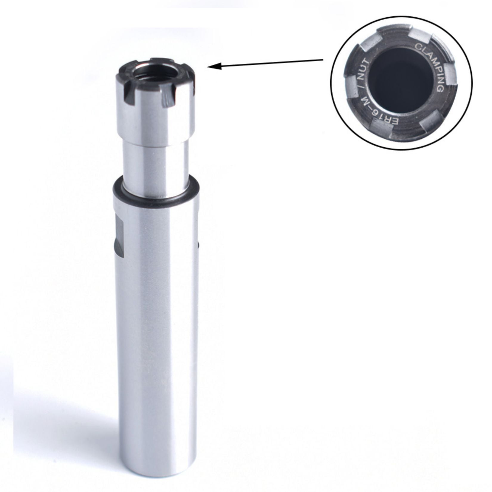 C1 ER16M Straight Shank Tool Holder Collet Chuck 100L for CNC Lathe ...