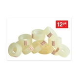 Universal Invisible Tape, 3/4" x 1000", 1 Core, 12/Pack -UNV83412 ...