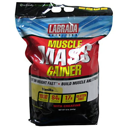 Labrada Nutrition Muscle Mass Gainer Vanilla - Gluten Free | Walmart Canada