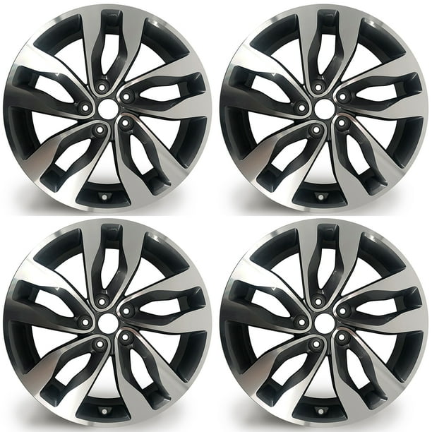 18" Set of 4 New 18x7.5 Alloy Wheels for Kia Optima 2014 2015 Machined ...