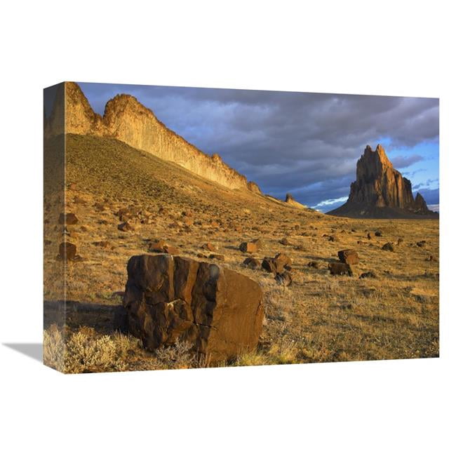 12 x 16 in. Shiprock, the Basalt Core of An Extinct Volcano, New Mexico ...