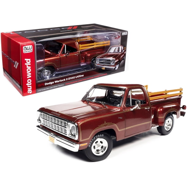 1979 Dodge Warlock II D100 Utiline Pickup Truck Canyon Red Metallic ...