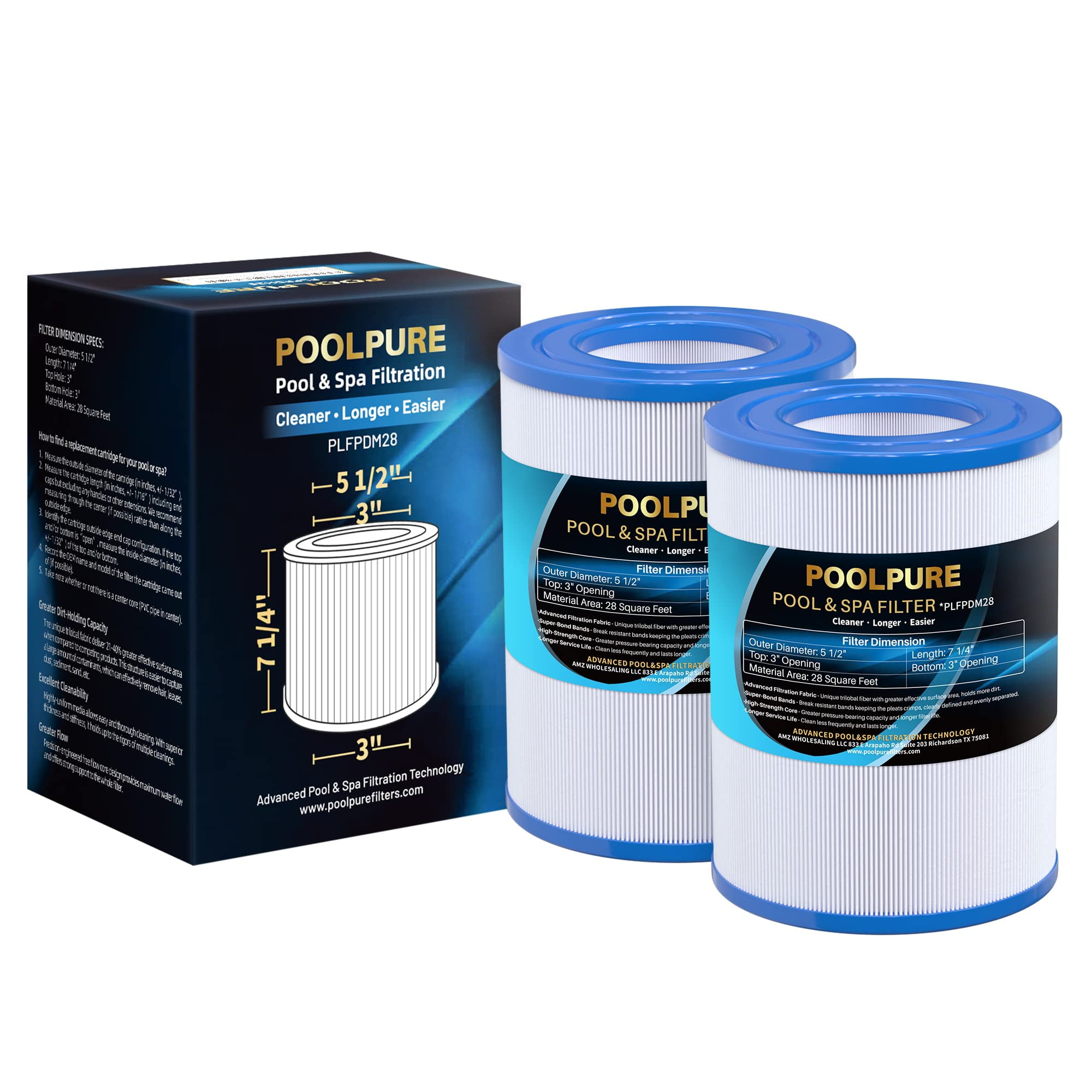 Click here for Poolpure Pdm28 Spa Filter Replaces Aquarest Dream... prices