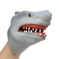 Schylling Soft Rubber Shark Hand Puppet Toy for Children Ages 3 ...