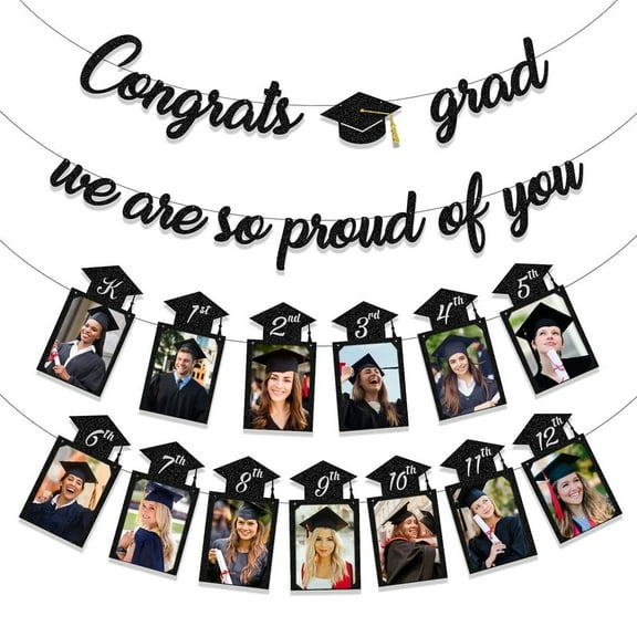 Big Dot of Happiness 30 Piece Hello College - Graduation Party Pennant ...