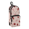 Backpack Pencil Case, 3 Compartment Large Capacity Oxford Fabric Pencil ...