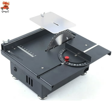 Miumaeov Mini Electric Table Saw Precision Bench Top Saw Circular Blade ...