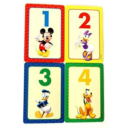 Mickey Mouse Clubhouse Learning Card Games Bundle - Numbers + Counting ...
