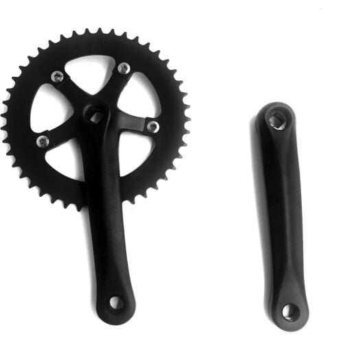 DONSP1986 Single Speed Crankset 44T 170mm Crankarms 110 BCD Crankset ...