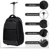 18 inch Rolling Backpack-Adult Business Laptop Backpack with Wheels-18 ...