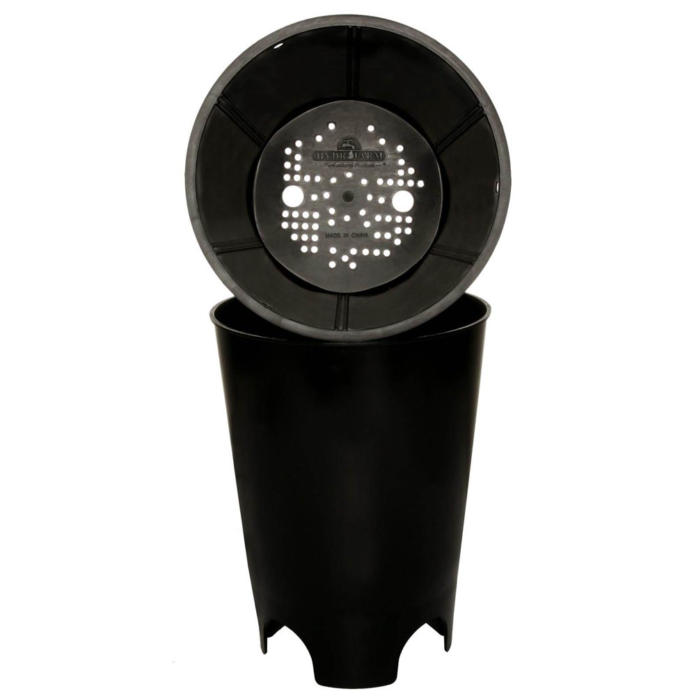 Hydrofarm Active Aqua 6 Pot 2 Gallon Hydroponic Grow Flow Expansion Kit ...