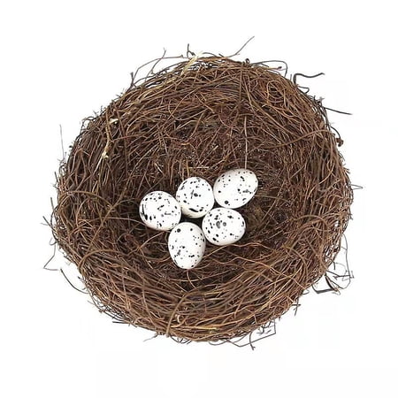 Simulation Bird Nest Bird Nest Simulation Decoration Easter Prop Fake ...