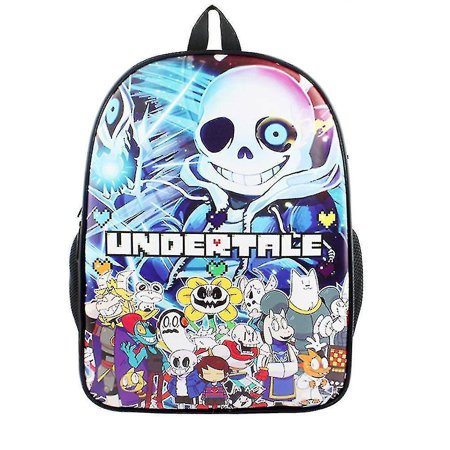 Undertale Game Anime Canvas Backpack Travel Student Backpack | Walmart ...