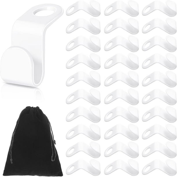 30 piezas de ganchos conectores para perchas de ropa, clips de percha ...