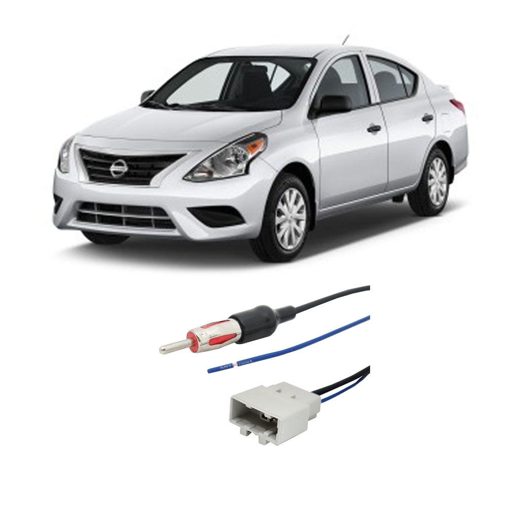 Fits Nissan Versa 2007-2016 Factory Stereo to Aftermarket Radio Antenna ...