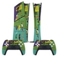 Cartoon Campus PS5/PS5 Slim Digital Disc Skin Sticker For Console And ...