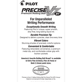 Pilot Precise V7 RT Premium Rolling Ball Pen, Fine Point, Black Ink, 4 ...
