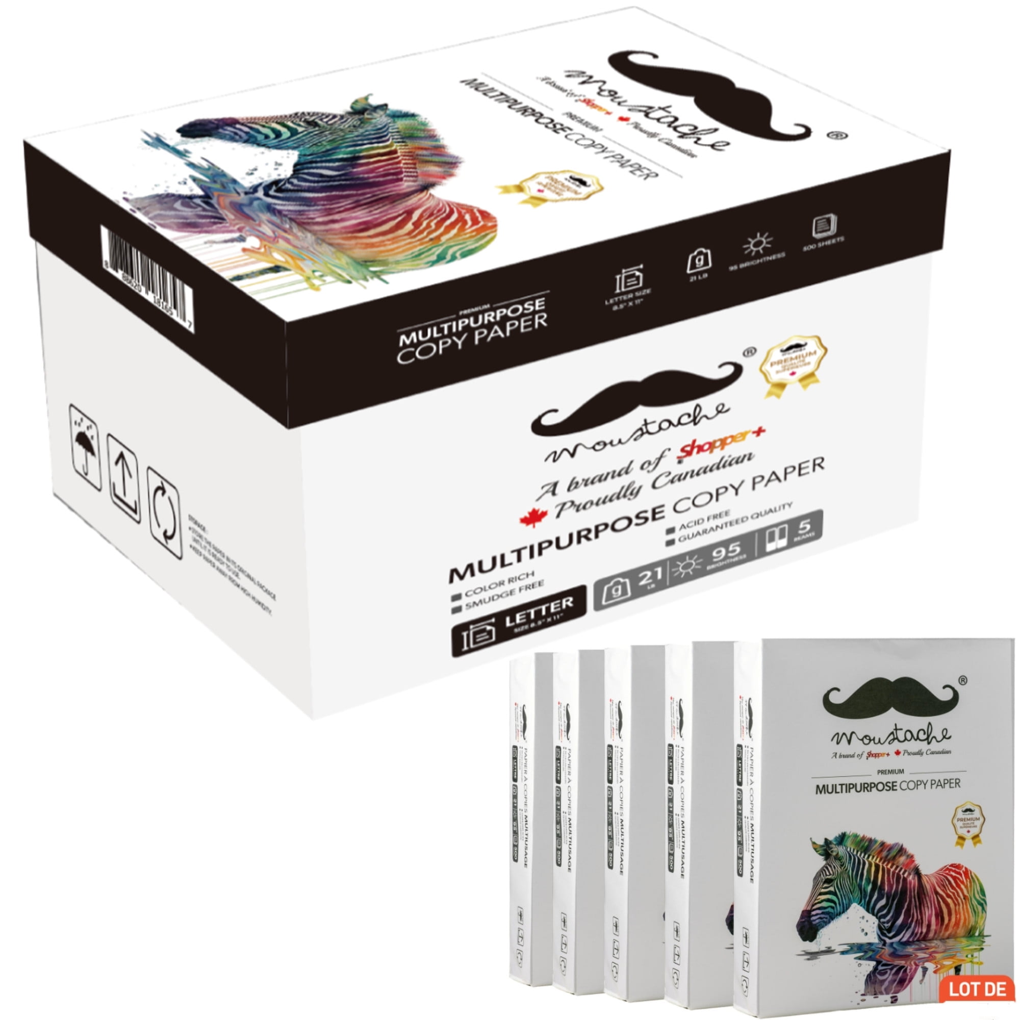Click here for Moustache 2500 Sheets Multipurpose Printer Paper... prices
