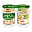 Activia Peach Probiotic Yogurt, Lowfat Yogurt Cups, 4 oz, 4 Count ...