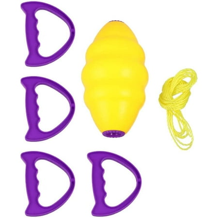 Sliding Zoom Ball Pull Shuttle Ball Game Heavy- Duty Plastic Grip ...