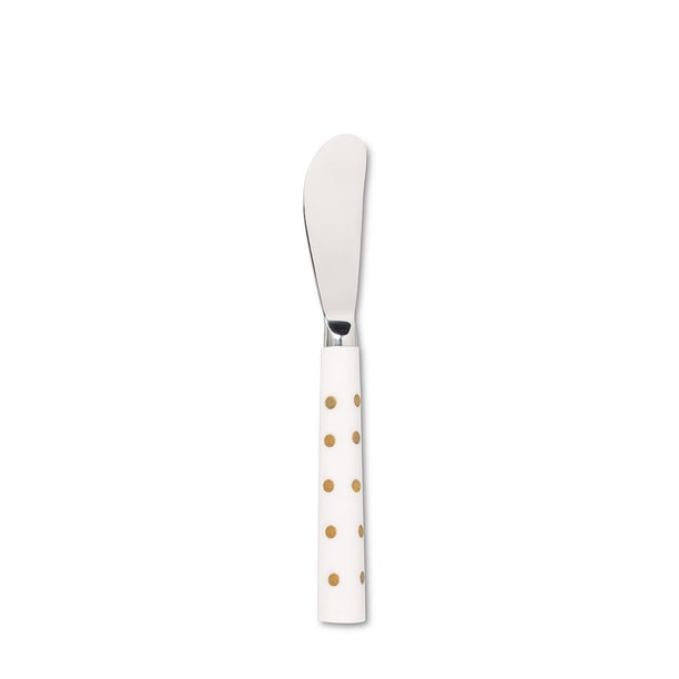 Set of 1 Pate Spreader with Gold Dots - Walmart.com
