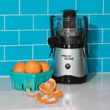 Magic Bullet Mini Juicer, 400-Watt, Silver, Fruit and Vegetable Juice ...