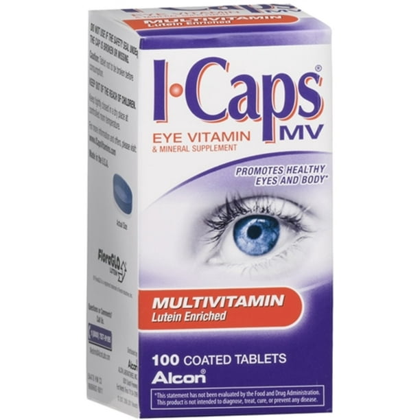 ICAPS MV Tablets 100 ea - Walmart.com - Walmart.com