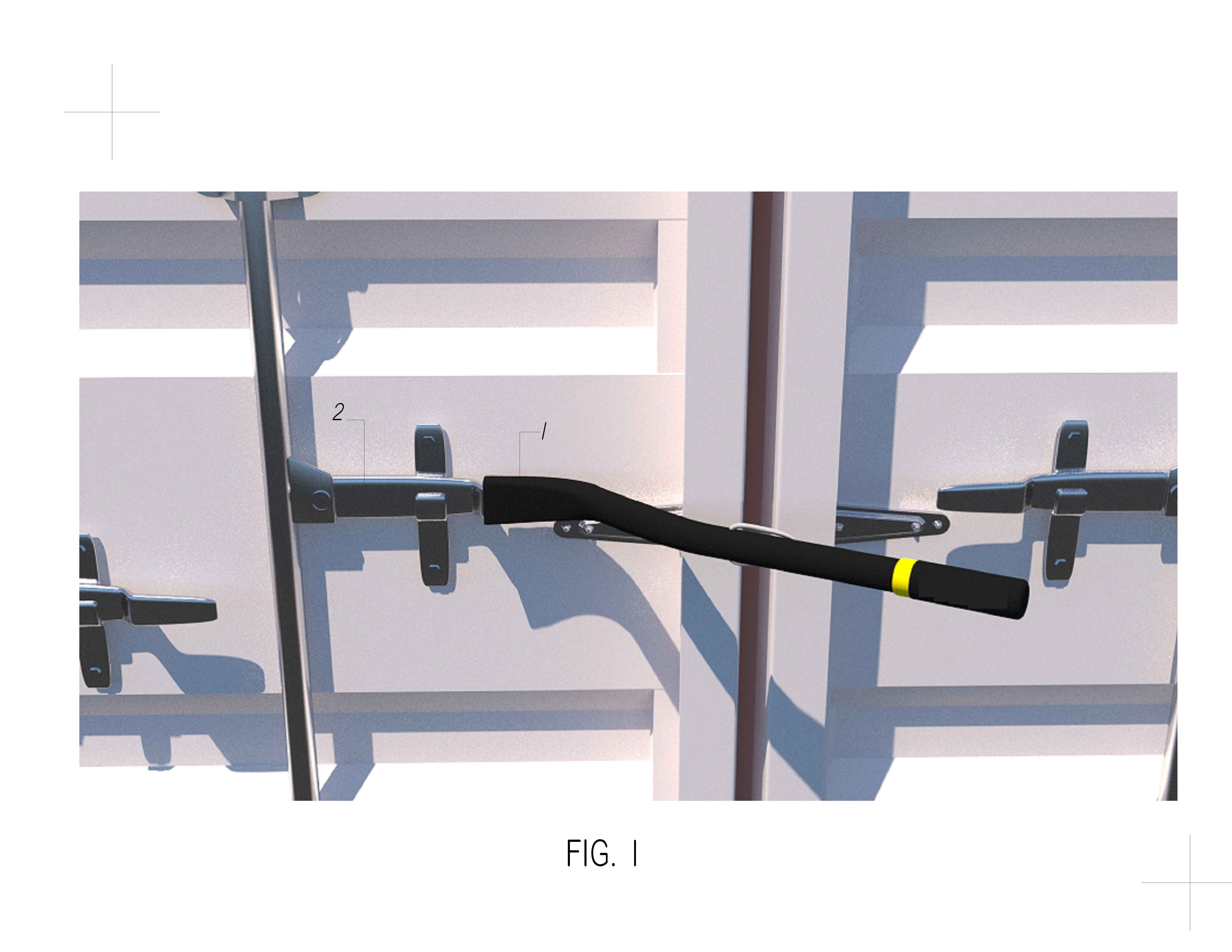 Shipping Container Leverage Bar - OPNBar Version 2 New Angle Bend with ...