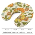 11.4in U-Shaped Pillow Strap With A High Resilience Memory Foam Core ...