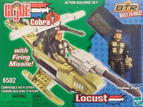 gI Joe Vs Cobra Locust Built to Rule Juego de construcción de 28 piezas ...