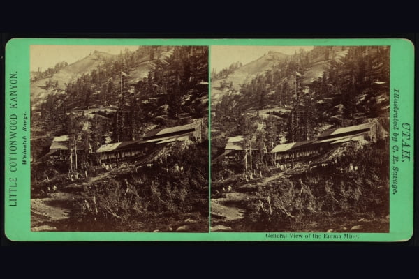 Print: General View Of The Emma Mine, circa 1870 - Walmart.com