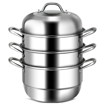 Tasty Stainless Steel Multi-Pot with Glass Lid, 4 Quarts - Walmart.com