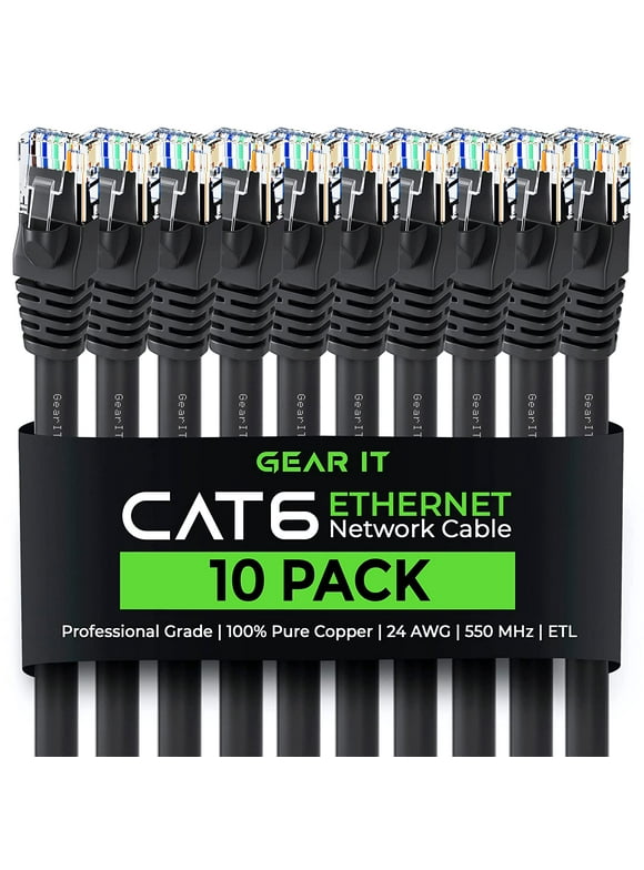 Cat 6 Ethernet Cables in Ethernet Cables - Walmart.com