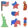 Patriotic Cookie Cutter Set 7 Pc - Foose Cookie Cutters - USA Tin ...