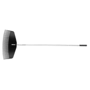 Orientools 43"-66"Garden Leaf Rake, Adjustable Lightweight Steel Handle ...