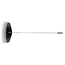 Orientools 43"-66"Garden Leaf Rake, Adjustable Lightweight Steel Handle ...