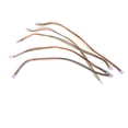 5 x Mini Micro SH 1.0mm 4-Pin JST Double Connector Plug Wires Cables ...
