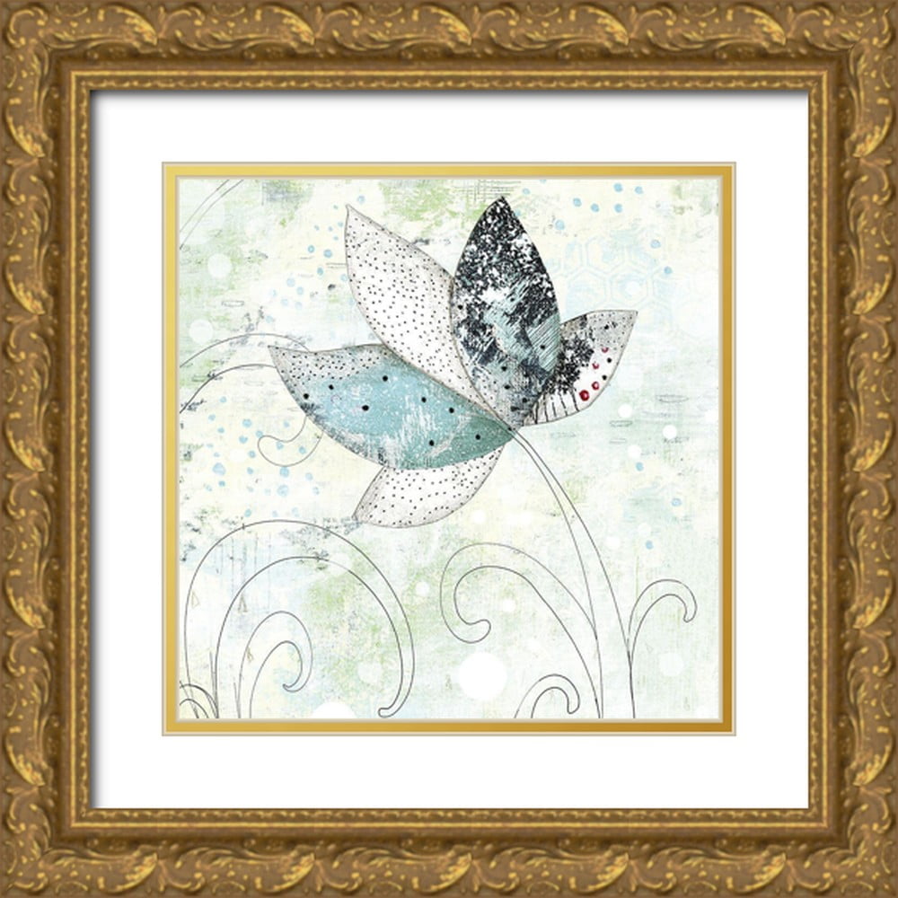 Ogren, Sarah 15x15 Gold Ornate Wood Framed with Double Matting Museum ...