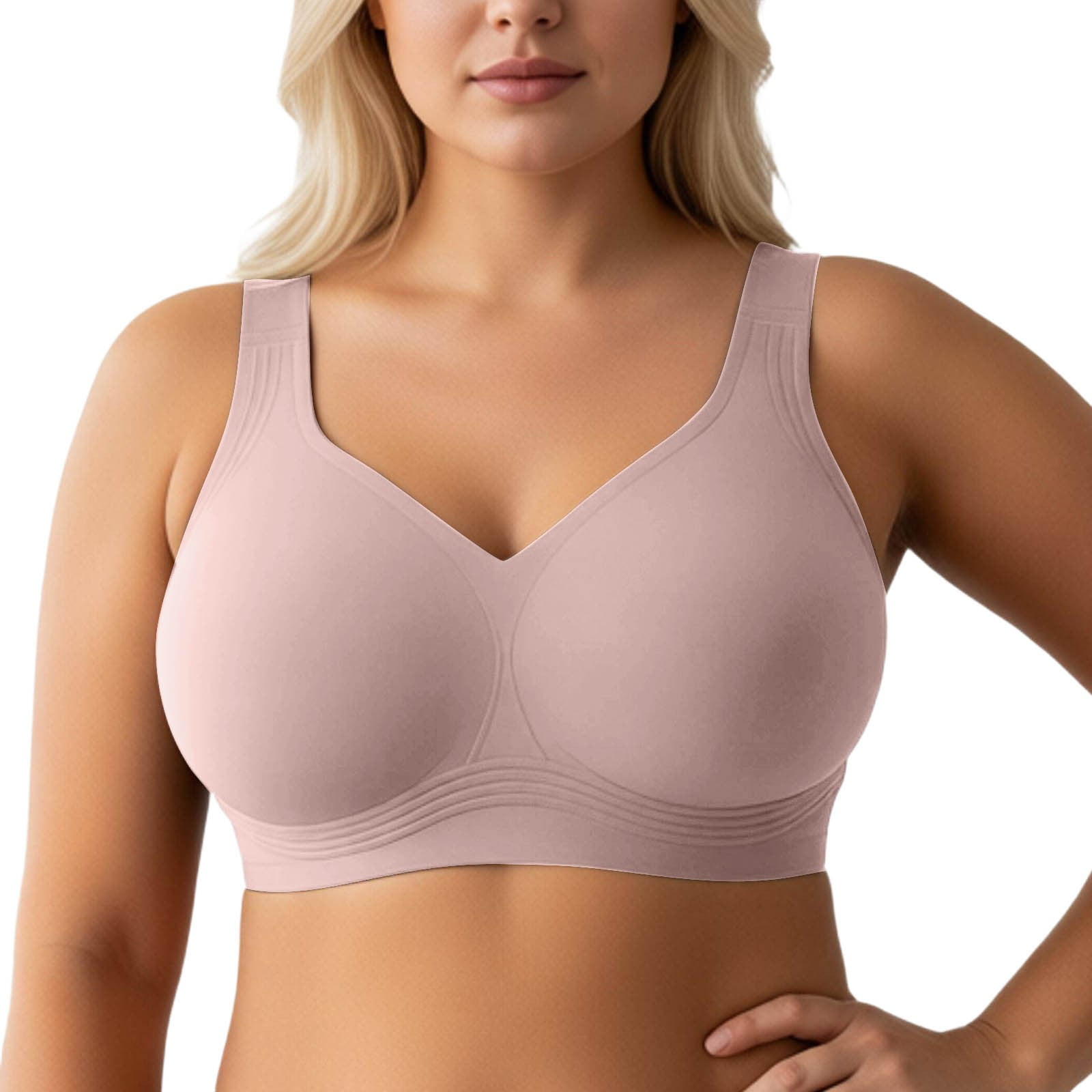 Click here for Gaoyuann Supportive Wireless Full Coverage Bras Fo... prices