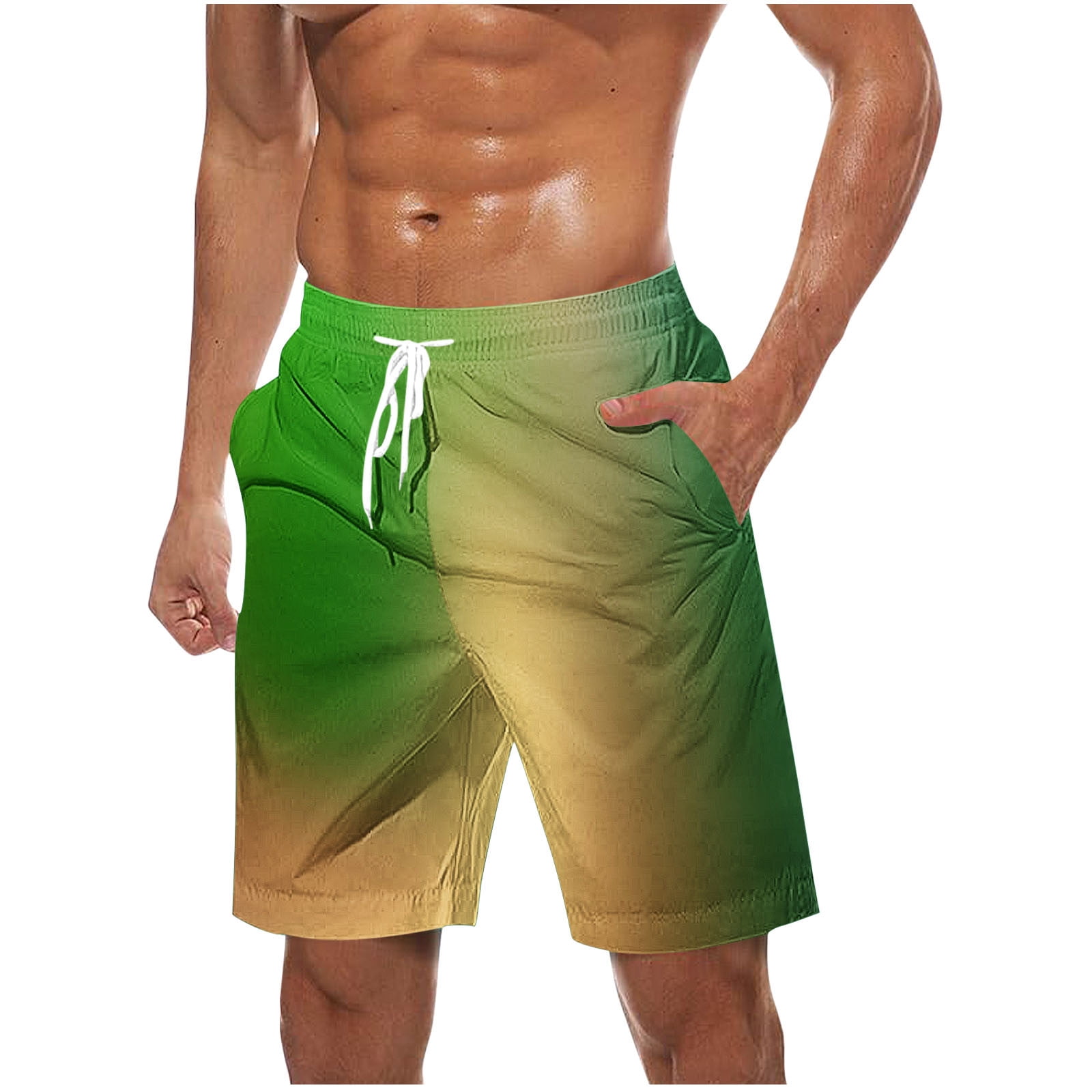 Click here for Lovzfmll Mens Swim Trunks Beach Shorts Casual Draw... prices
