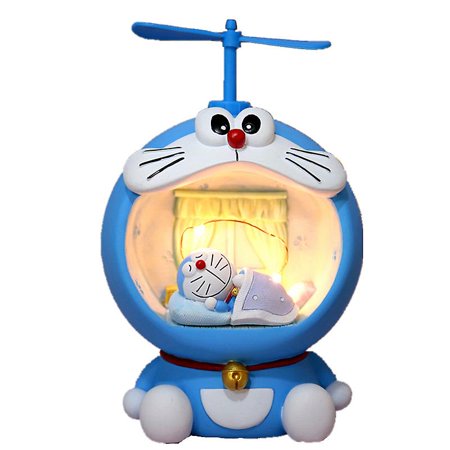 Lepai Starlight-cartoon Ornament Doraemon Round Starlight Reading Night ...