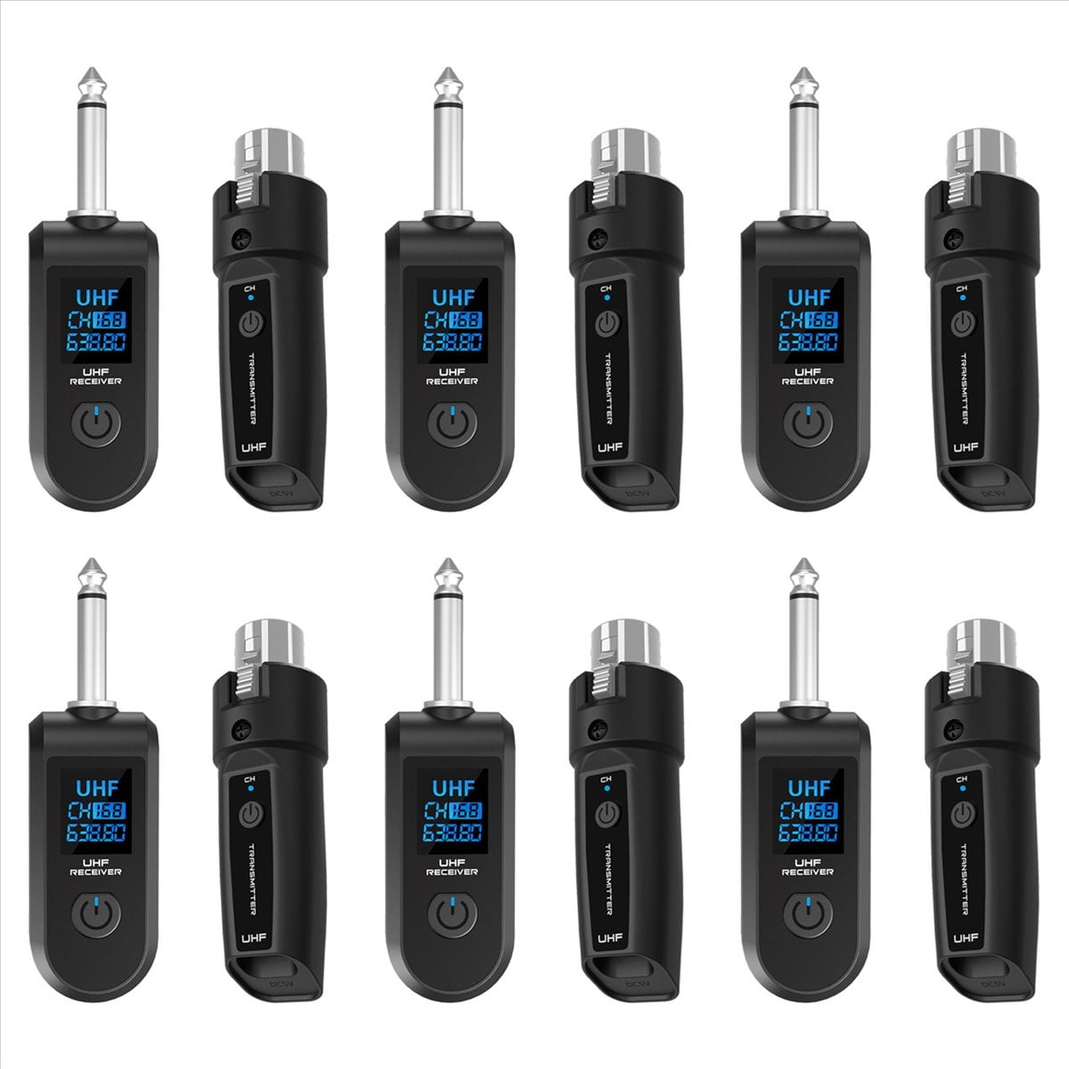 Click here for Unbranded 6x New Wireless Microphone Uhf Wireless... prices