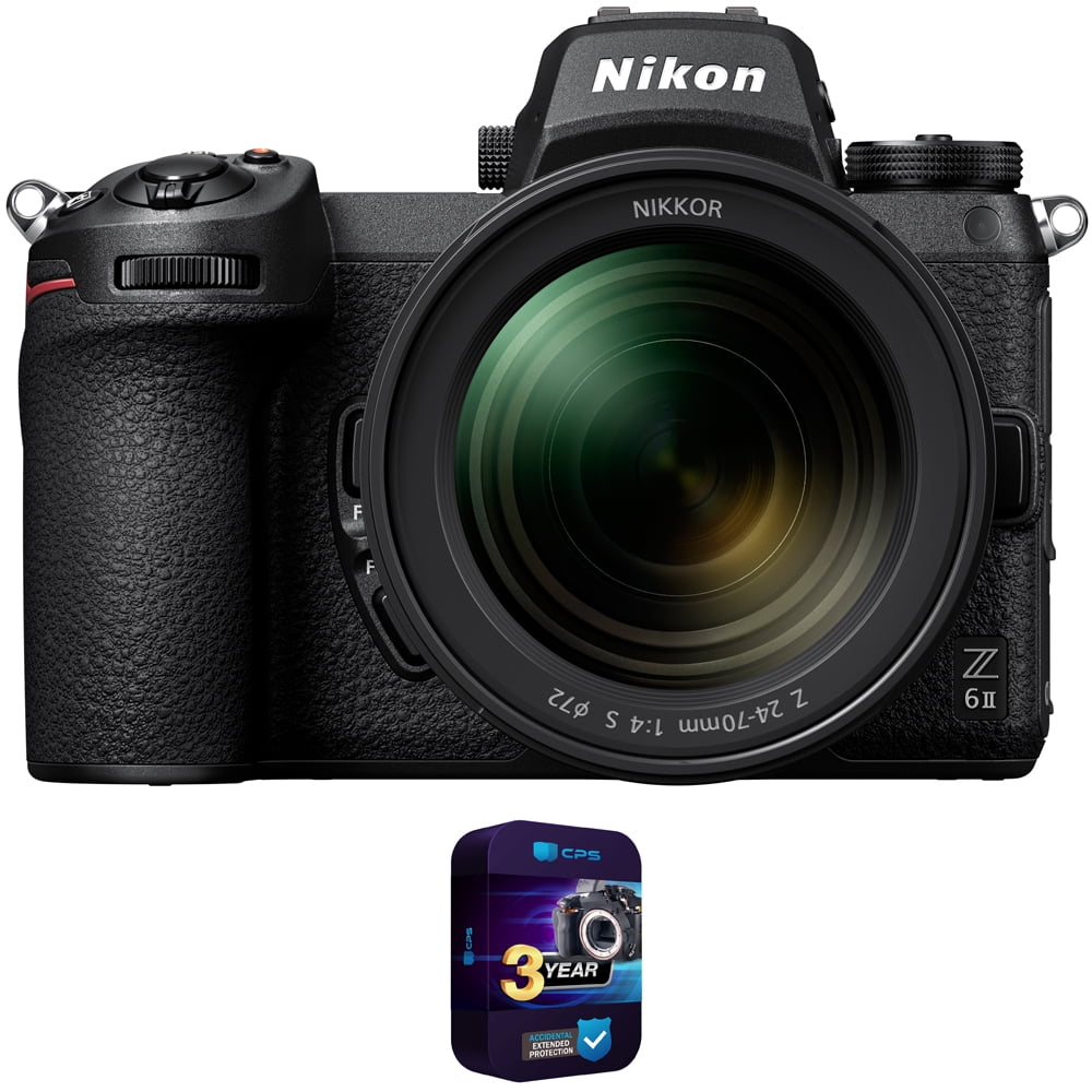 Nikon 1663 Z6II Mirrorless Camera Full Frame FX with NIKKOR Z 24-70mm f ...